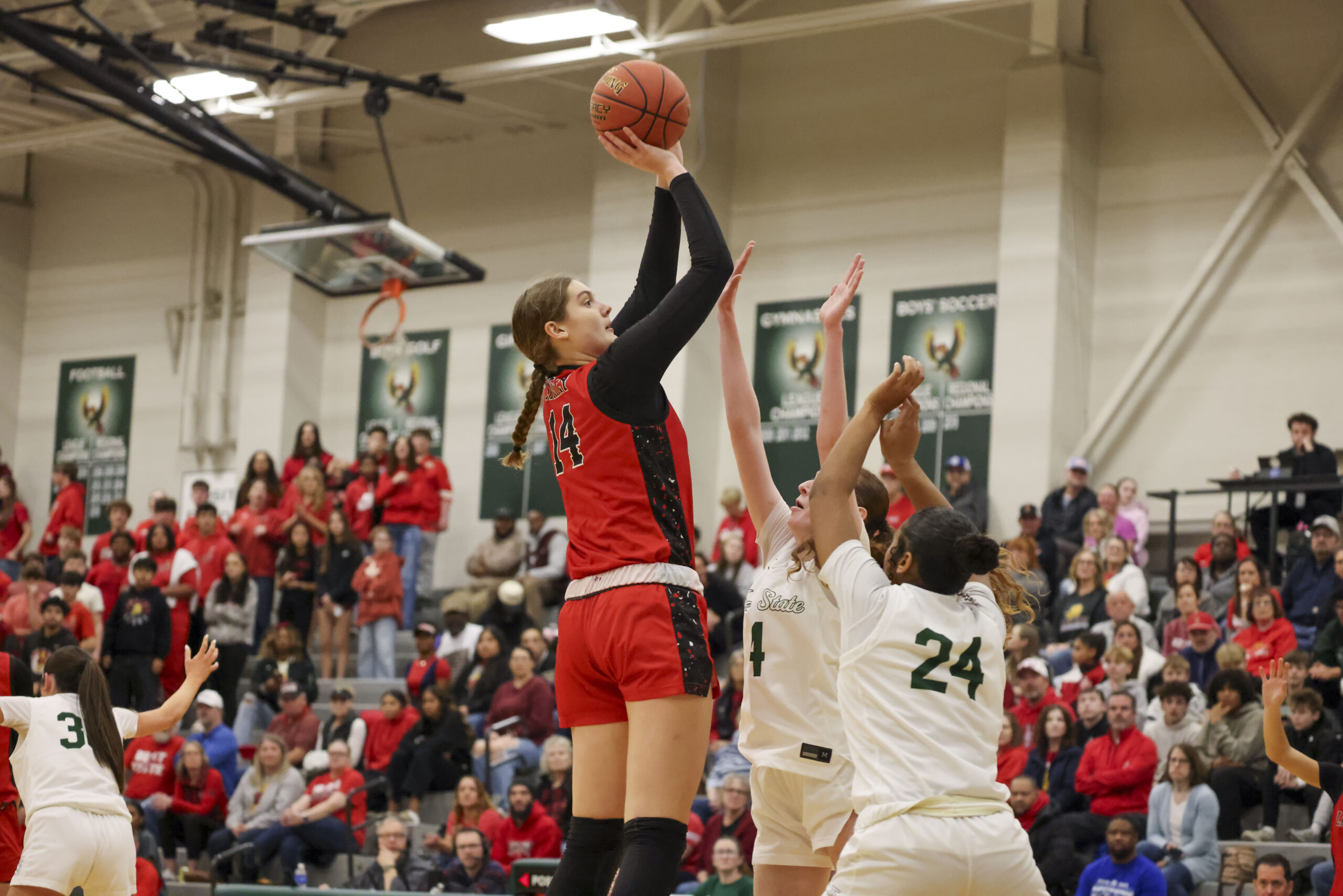City Showdown Lawrence High Girls Basketball Takes Down Free State For